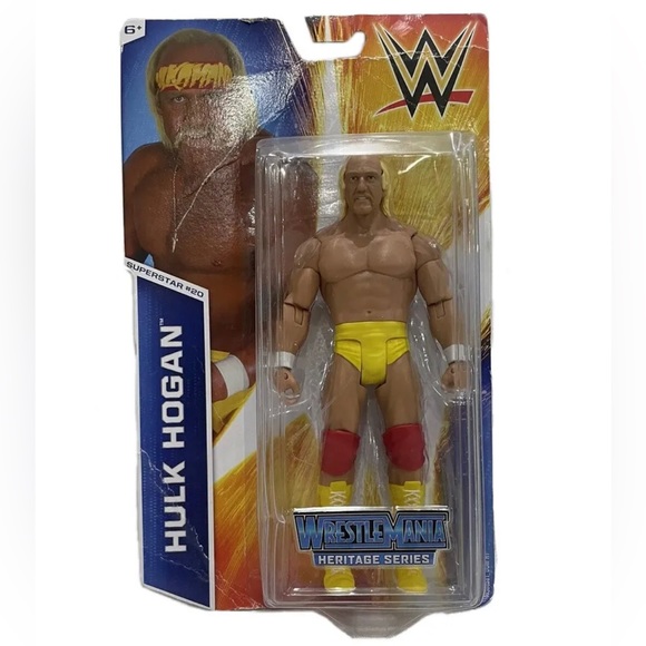 Mattel | Toys | Wwe Wrestlemania Heritage Series Superstar 2 Hulk Hogan Action Figure Mattel ...